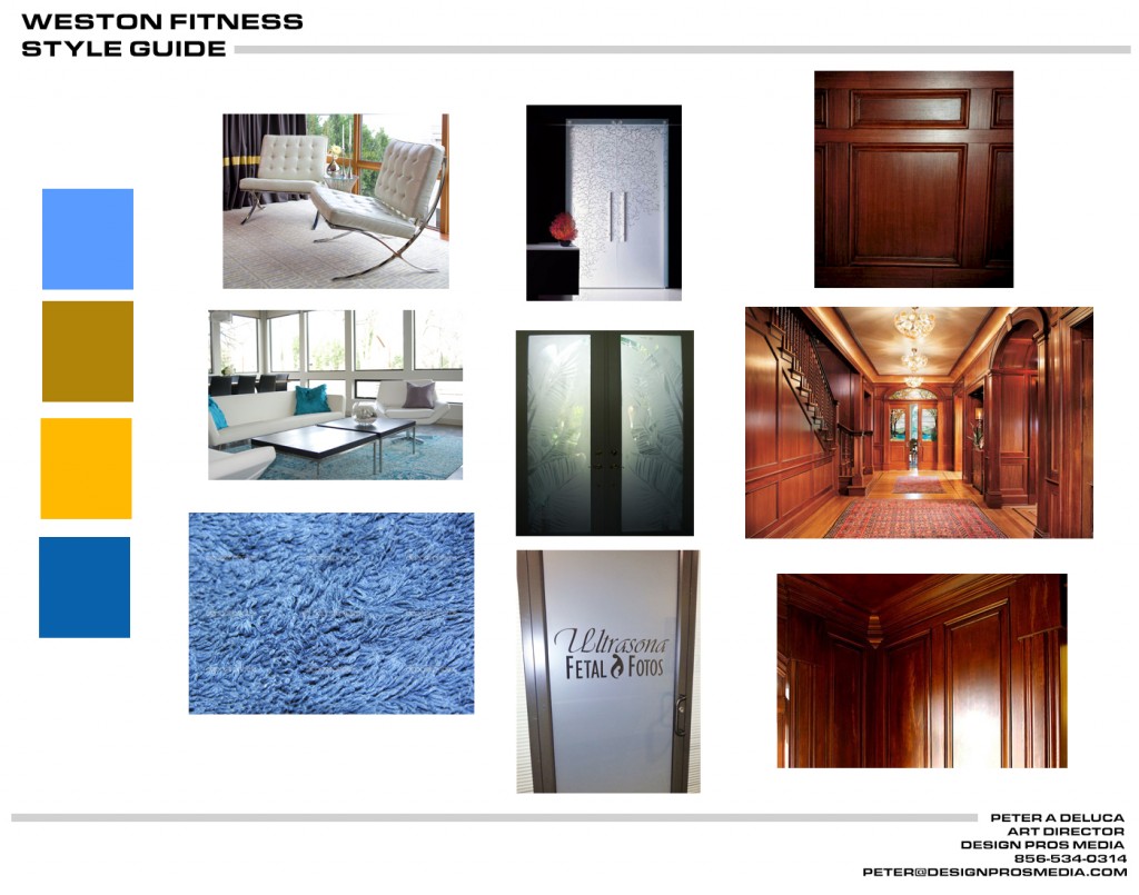 Weston Fitness - Style Guide Build Out - Peter A DeLuca is AKAPAD