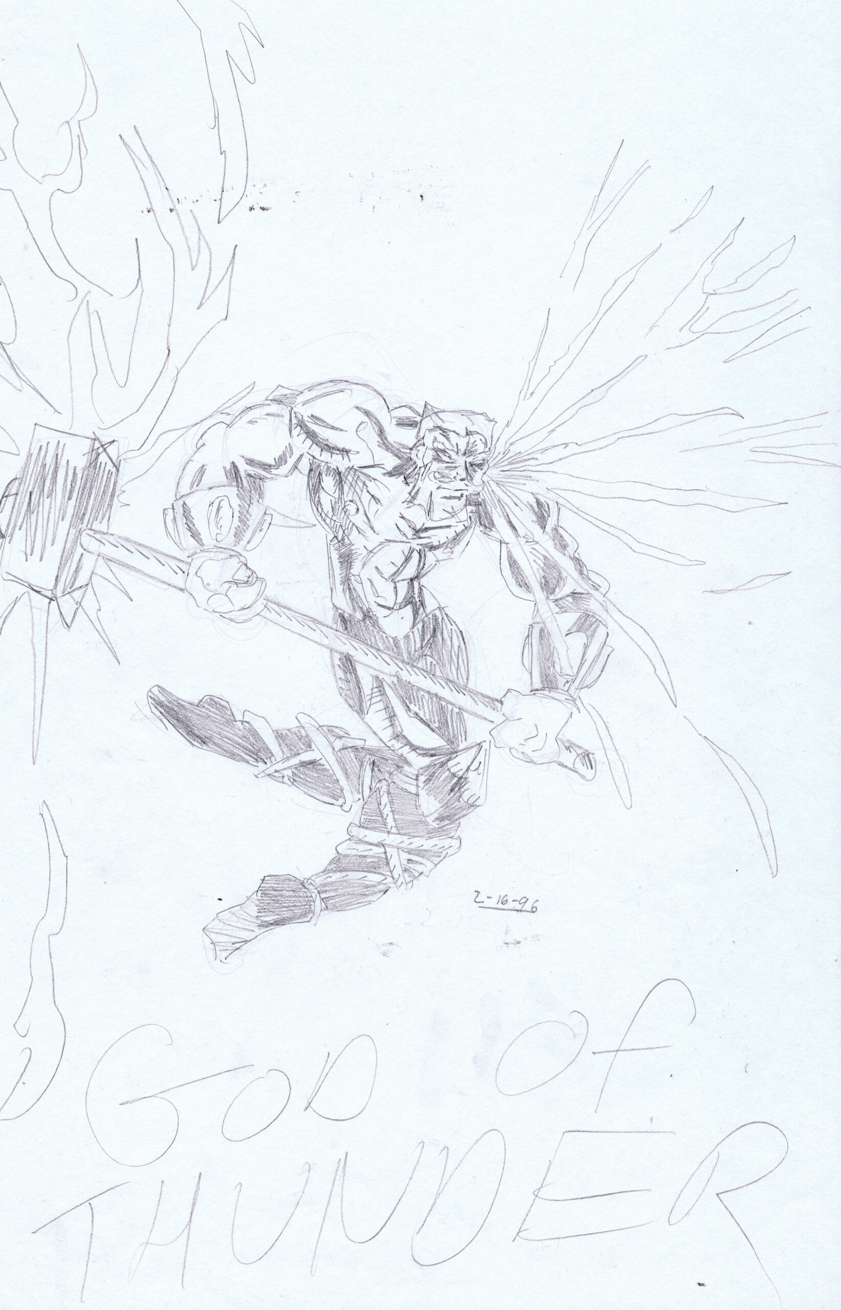 1996 - Thor - Long Hammer Concept - Peter A DeLuca is AKAPAD